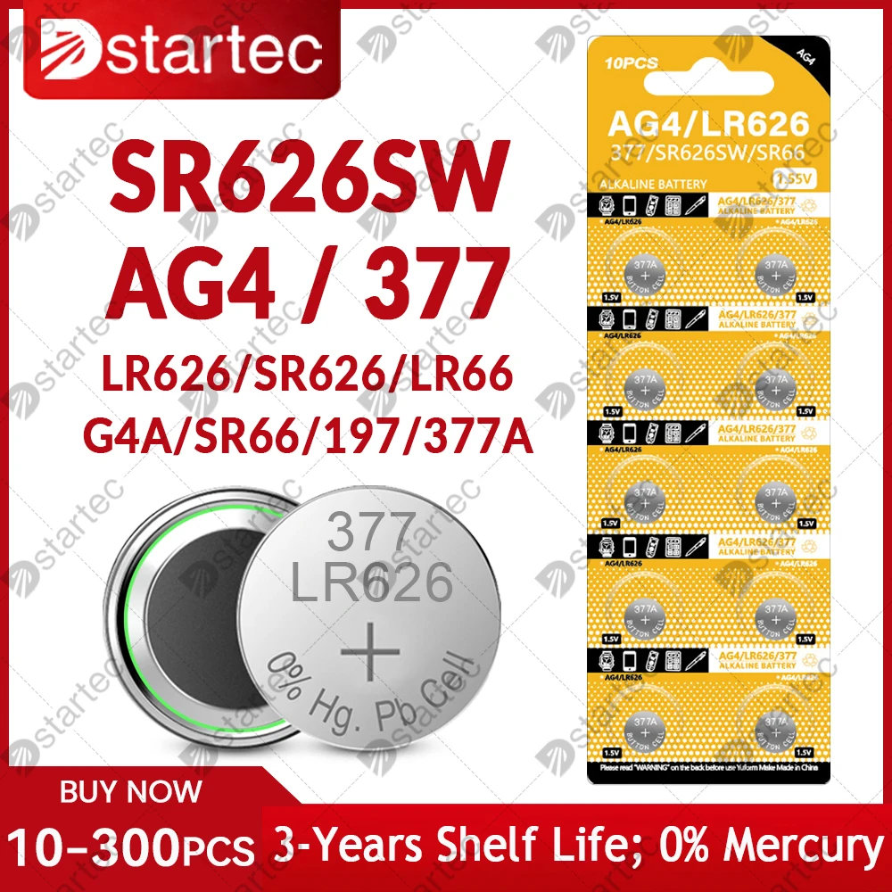 10-Pezzi-300-Pezzi-LR626-AG4-Batterie-a-bottone-SR626SW-377A-377-177-376-SR66-626A.jpg