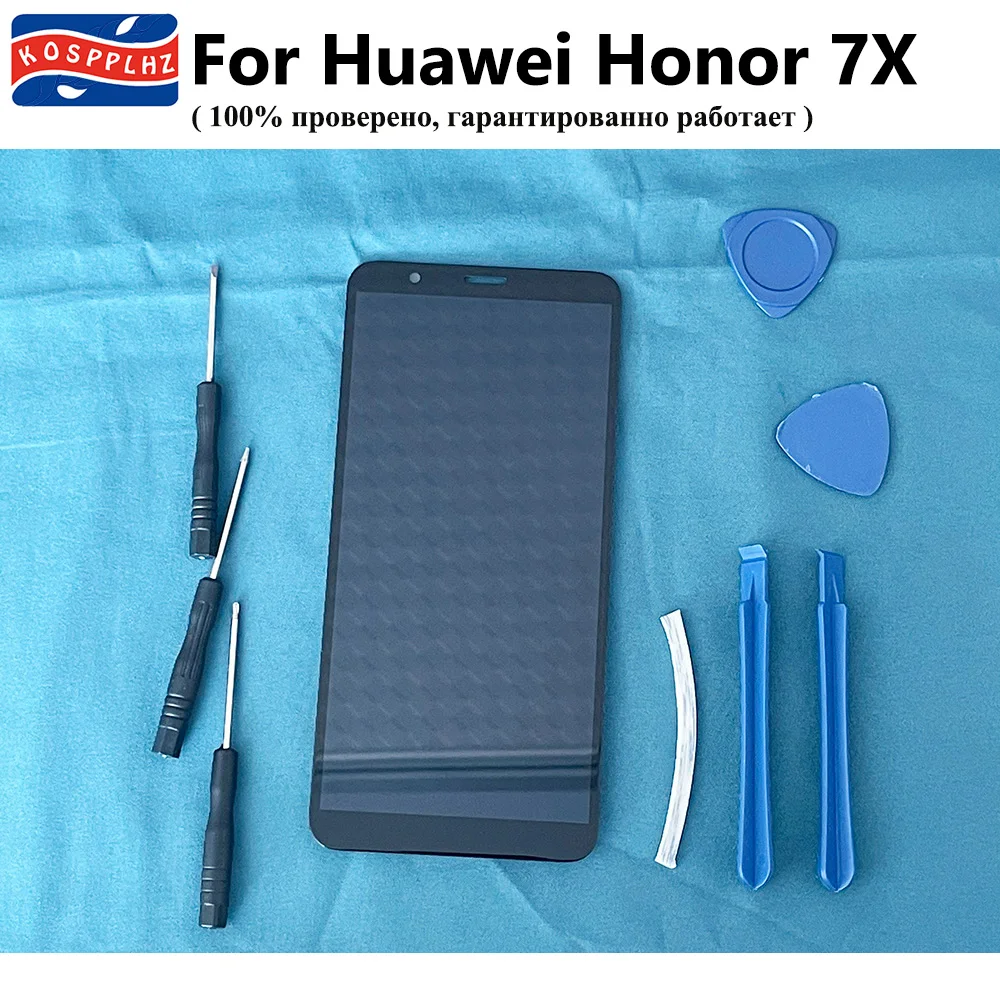 Écran tactile LCD de remplacement, 5.93 pouces, avec colle, pour HUAWEI ...