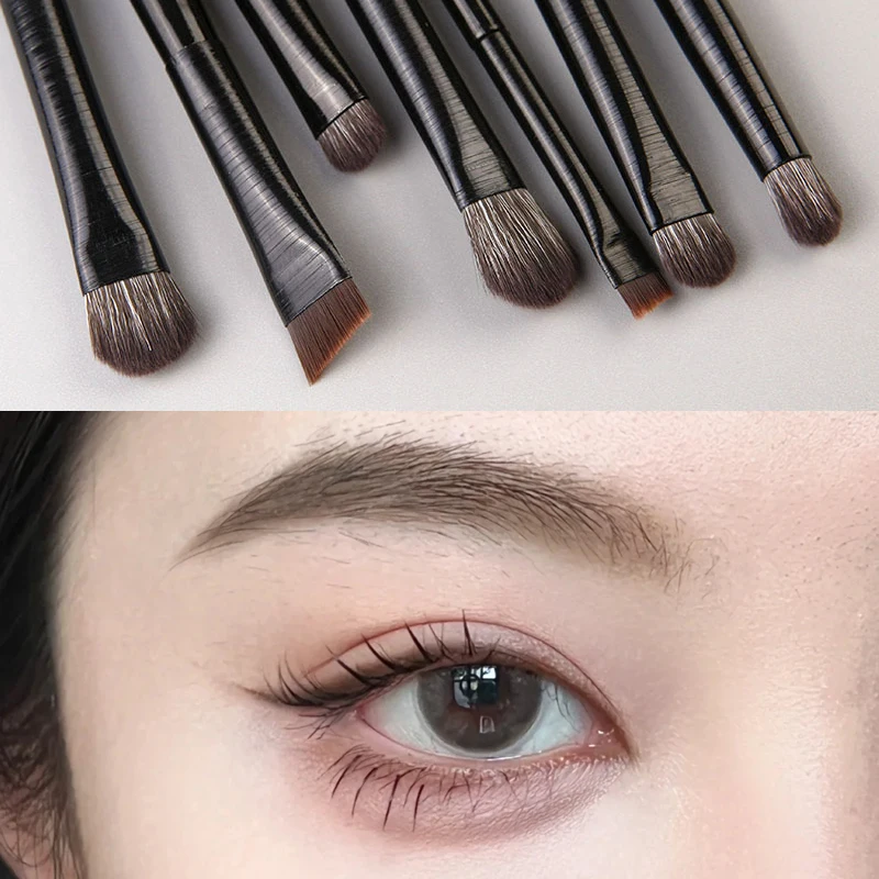 Eyeshadow Brush Kit Full Professional Lying Silkworm Eyeliner Eye ...