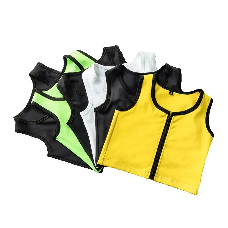 Ready-Stock-Front-Zipper-Chest-Binder-Vest-Women-Breast-Binder-Trans ...