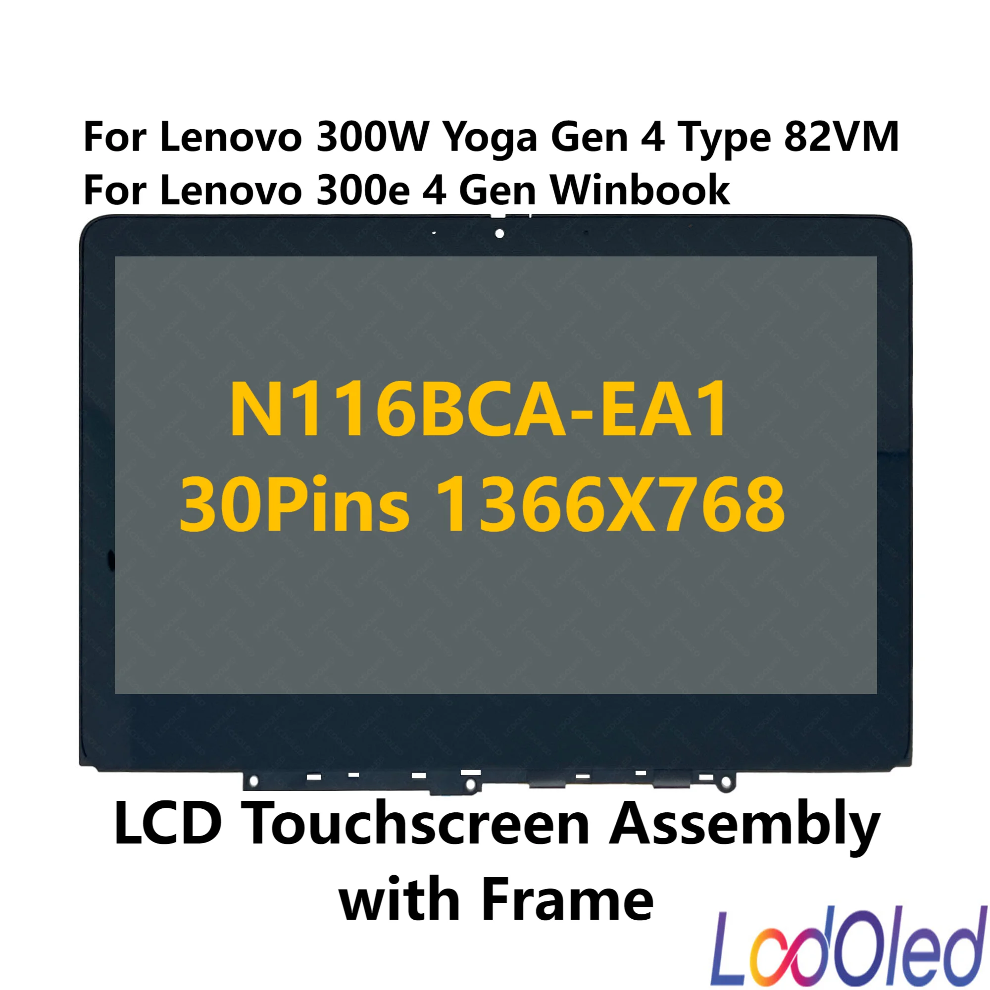 11-6-HD-For-Lenovo-300W-Yoga-Gen-4-Type-82VM-LCD-Touch-Screen-Assembly ...