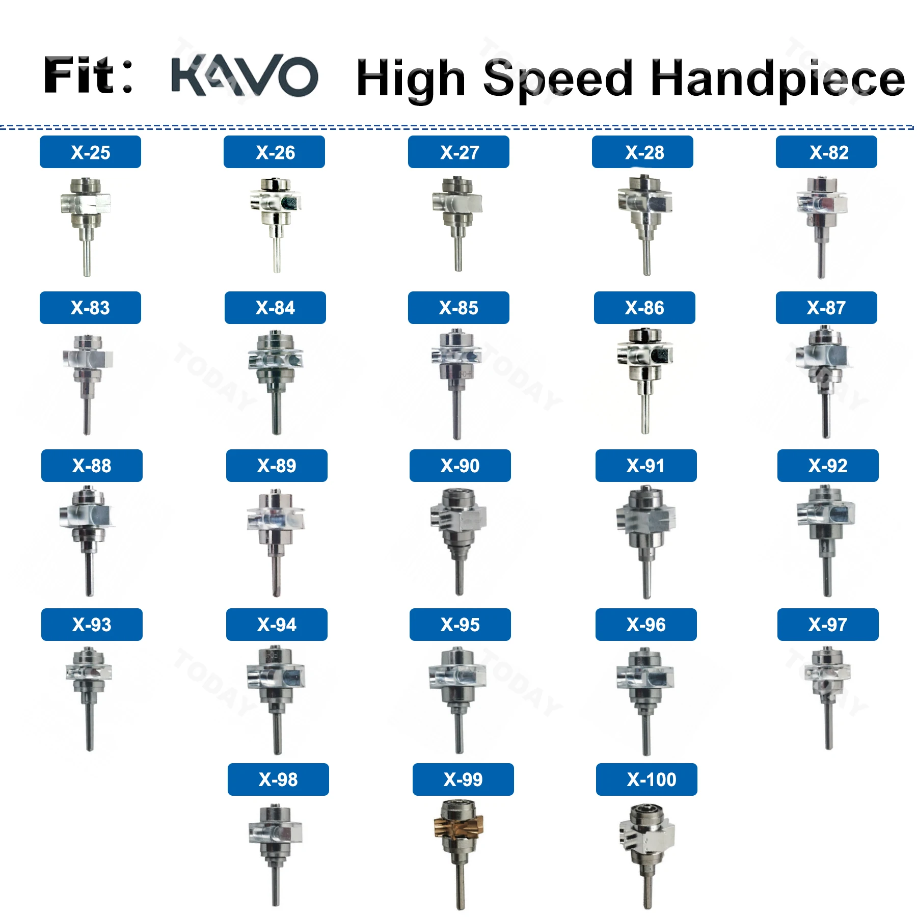 Dental-Air-Rotor-Dental-Turbine-Cartridge-Fit-KAVO-High-Speed-Handpiece ...