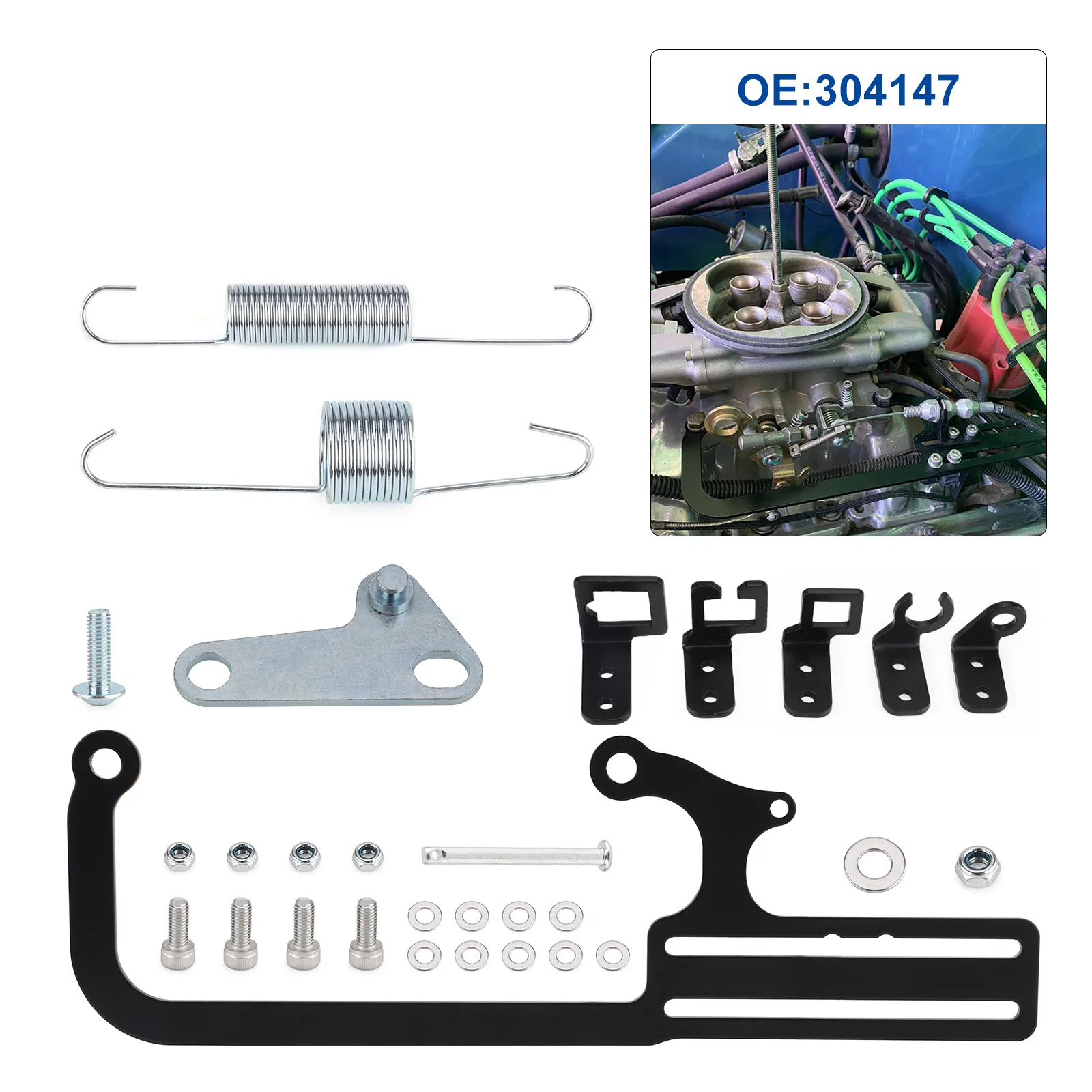 Throttle Cable Mount Bracket Cable Mounting Kit 304147 For EZ‑EFI For ...