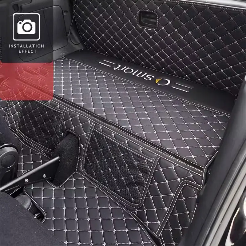 Car-Fully-Enclosed-Leather-Trunk-Cover-Pad-Luggage-Protection-For ...