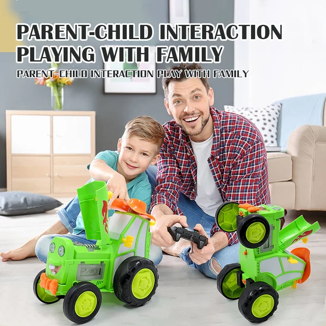 2024 New Crazy Jumping Tractors with Music Lights - FunToyLab