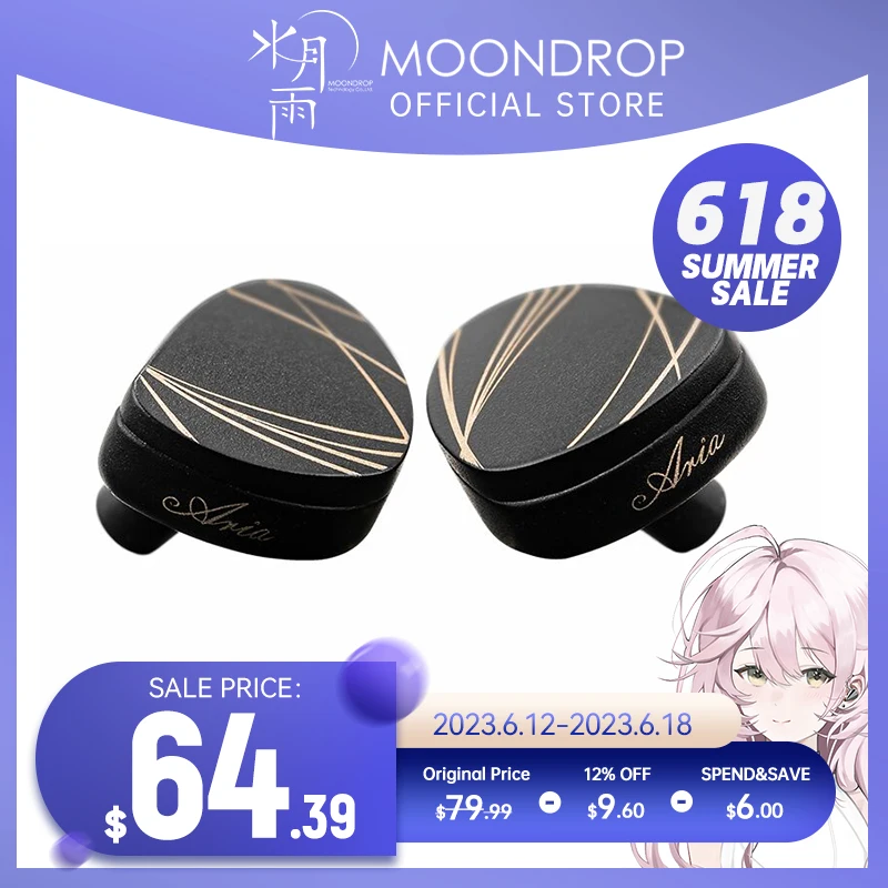 Moondrop Arias Headphones | Moondrop Aria Earphones | Aria Moondrop ...