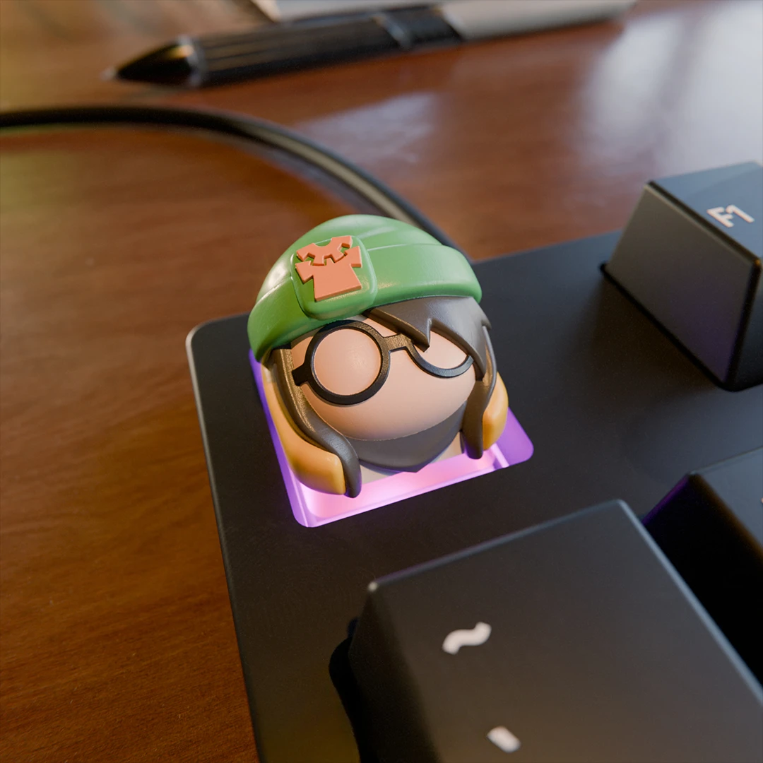 Valorant Keycap OMEN JETT SAGE Anime Keycap Original Resin Keyboard Ca