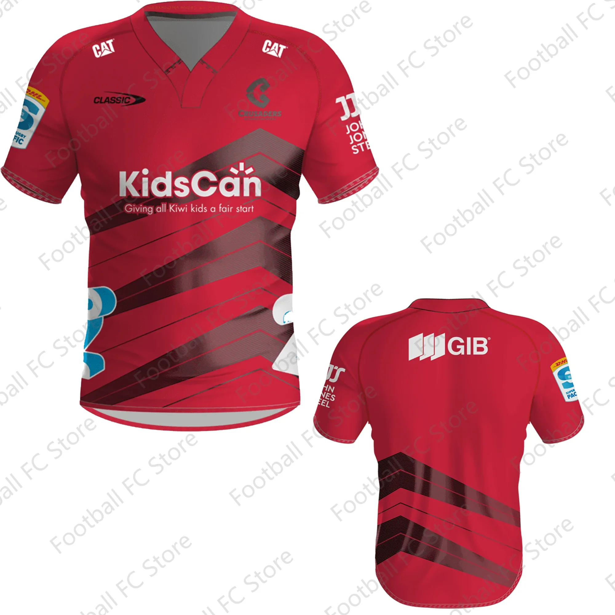 Recién llegado, camiseta de visitante de Super Rugby de los Crusaders ...
