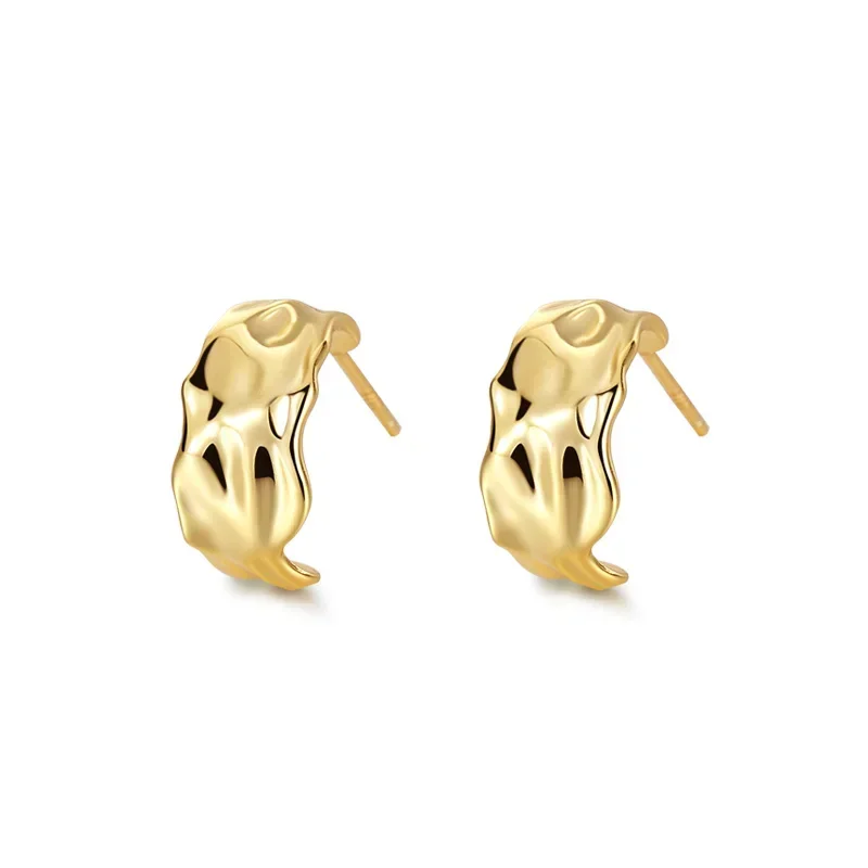 S925-sterling-silver-high-quality-original-twisted-folding-earrings ...