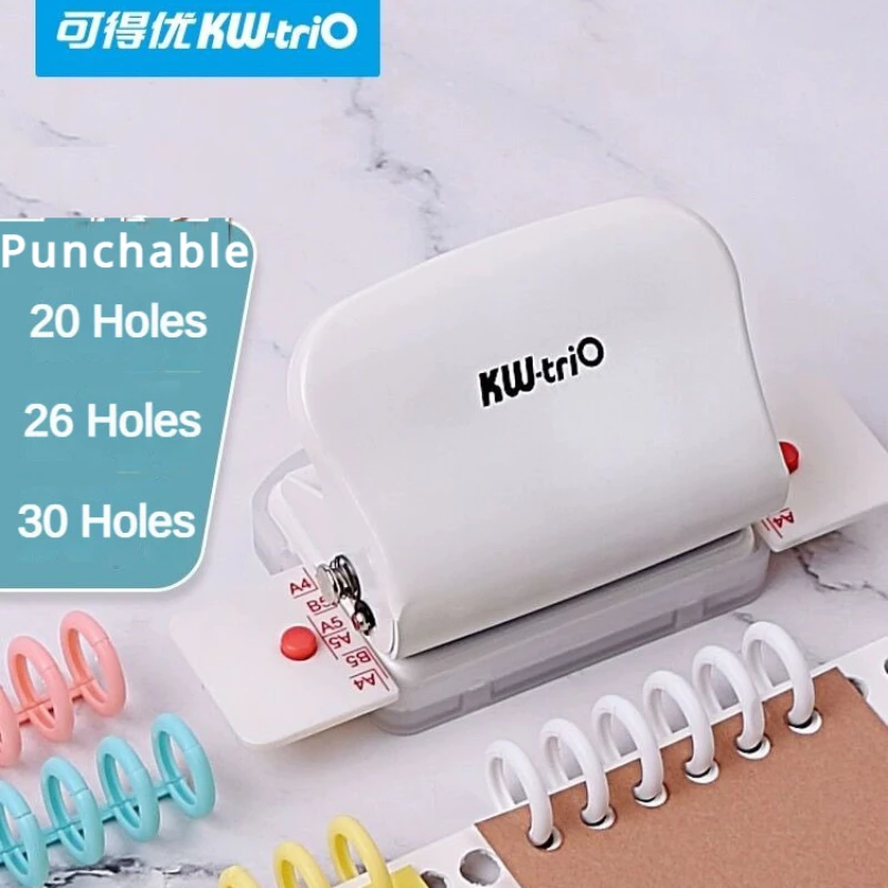 6-Hole-Paper-Punch-for-A4-A5-B5-Handheld-5-Sheet-Capacity-6mm-Metal ...