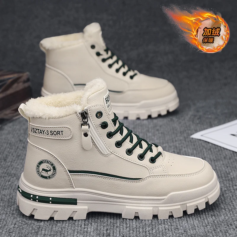 Winter-Men-s-High-top-Ankle-Boots-Outdoor-Breathable-Thick-soled-Work ...