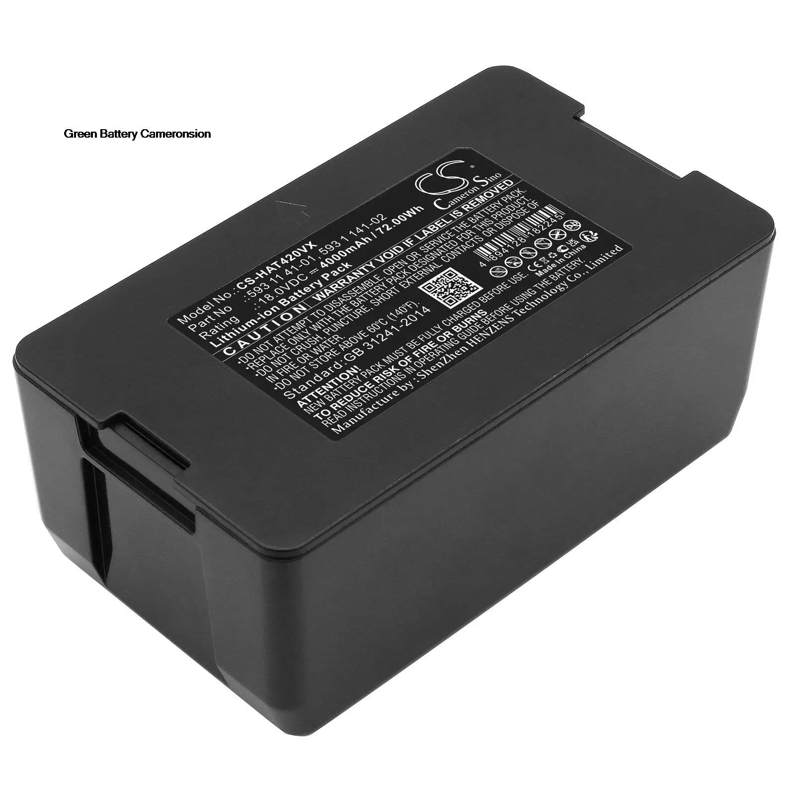Green-Battery-4000mAh-or-Husqvarna-Automower-320-2013-2014-2015-330X ...