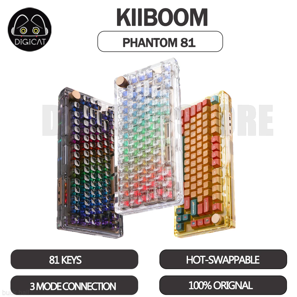 Kiiboom-Phantom-81-Mechanical-Keyboard-3-Mode-USB-2-4G-Bluetooth ...