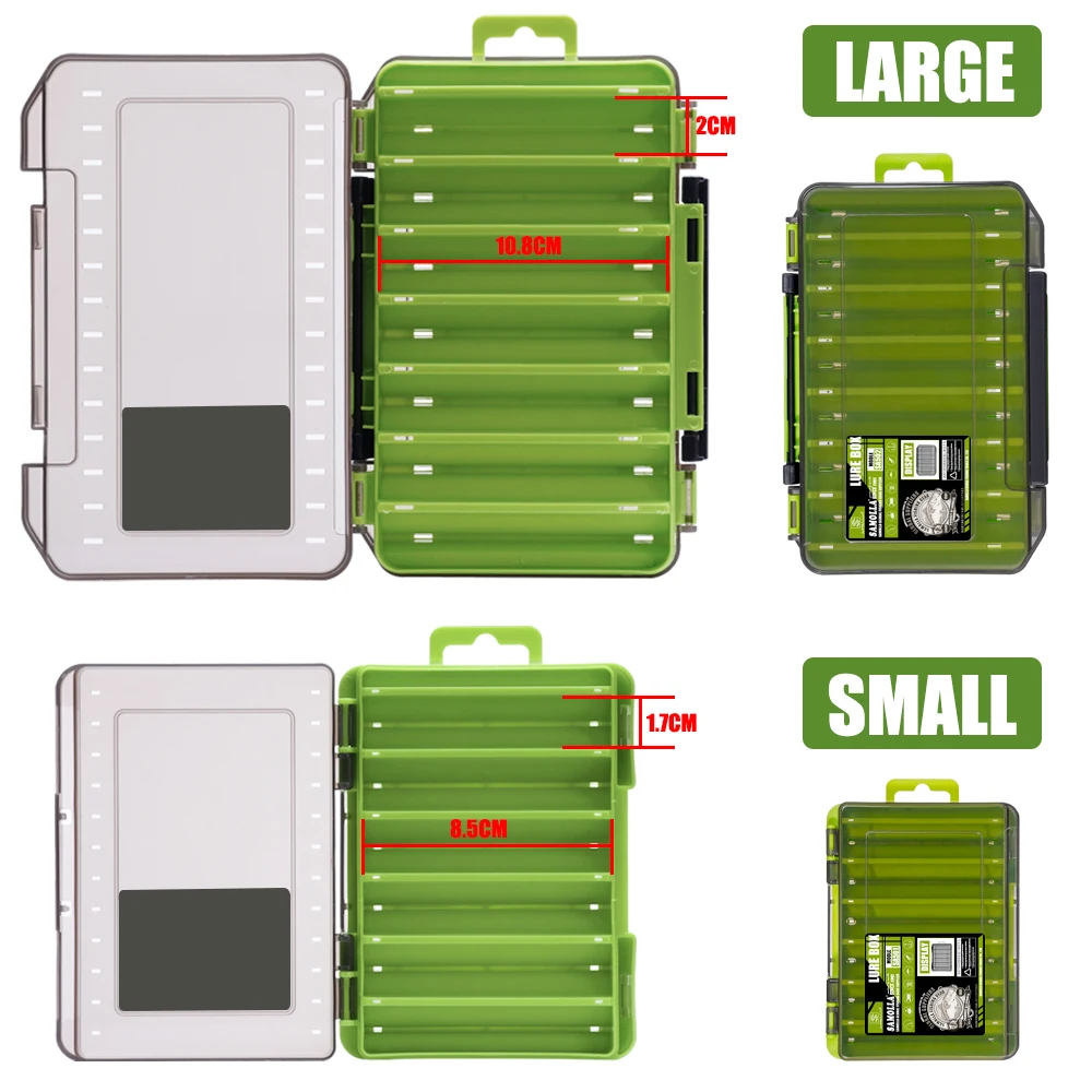 SAMOLLA Double-Sided Compact Tackle Box – OUTFITTERS PURSUIT