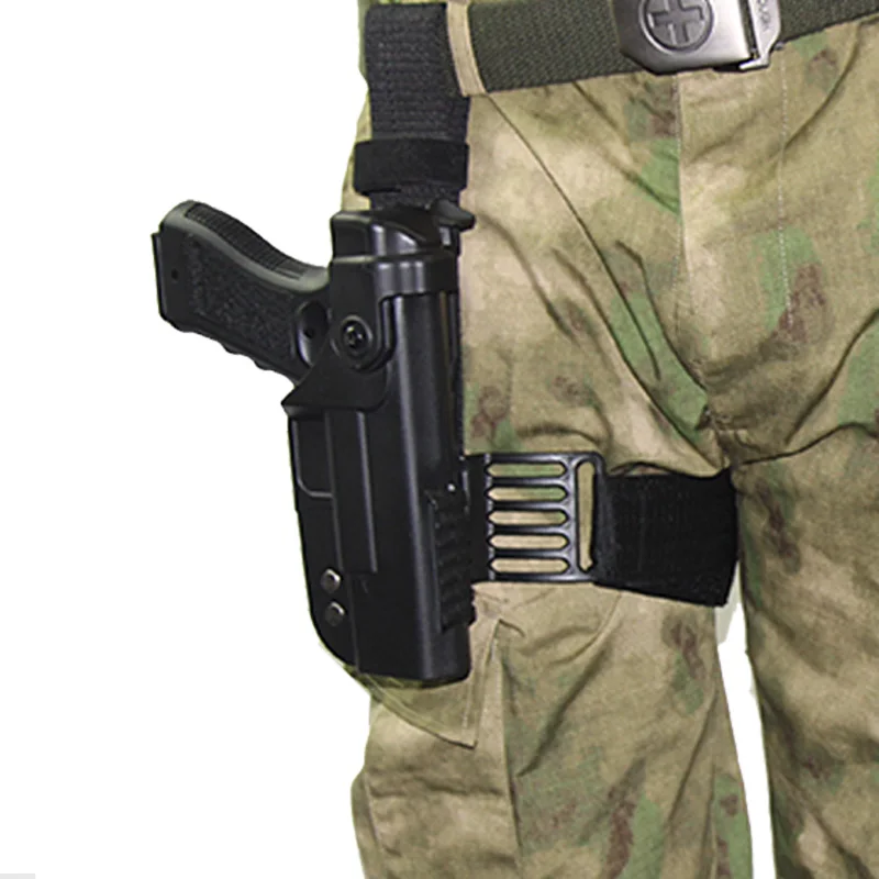Coldre de arma tático para glock 17 26 airsoft pistola gota perna ...