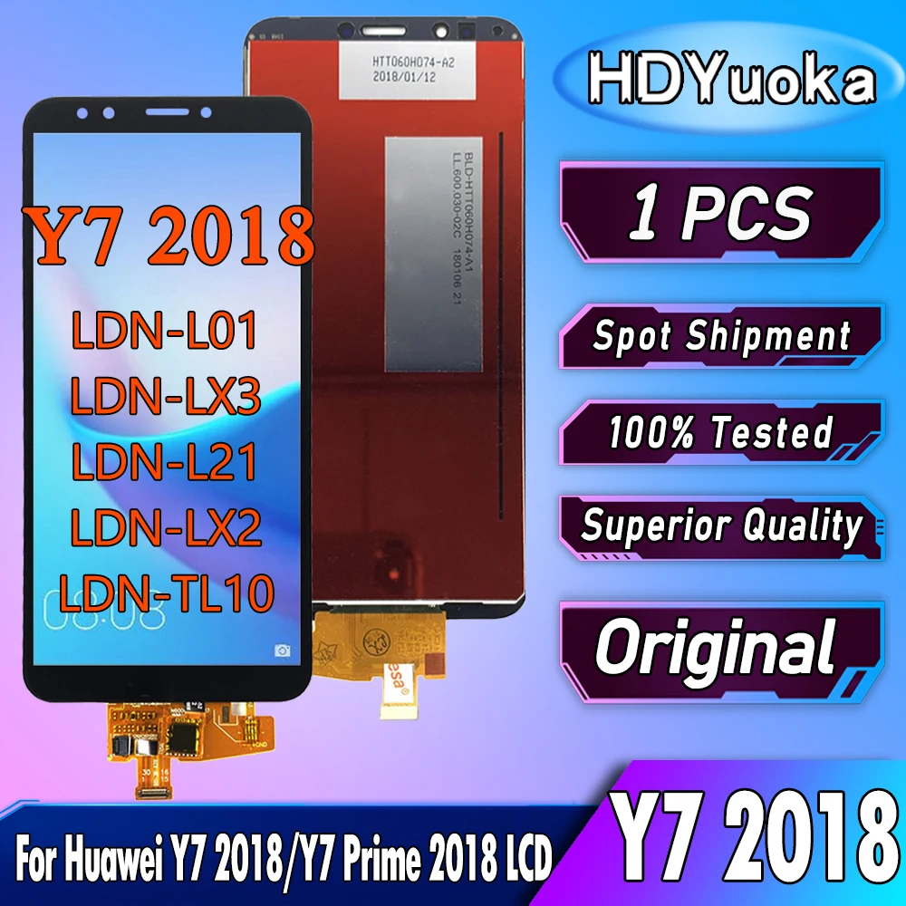 5-99-Original-For-Huawei-Y7-2018-LCD-LDN-L01-LX3-DIsplay-Touch-Screen ...