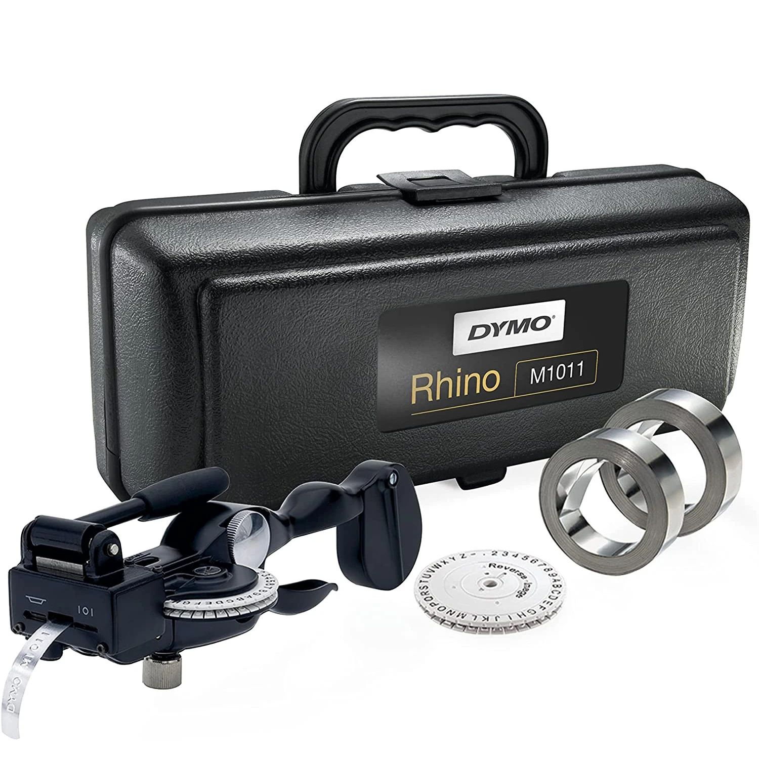 DYMO-Rhino-Labeller-DYMO-M1011-metal-tapewriter-label-maker-Embossing ...