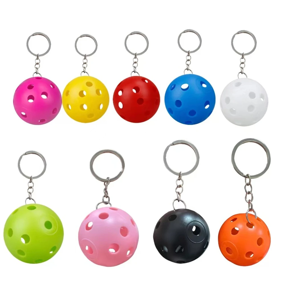 Pickleball Bag Key Holder Car Key Chain Pendant Pickleball Keyring for ...