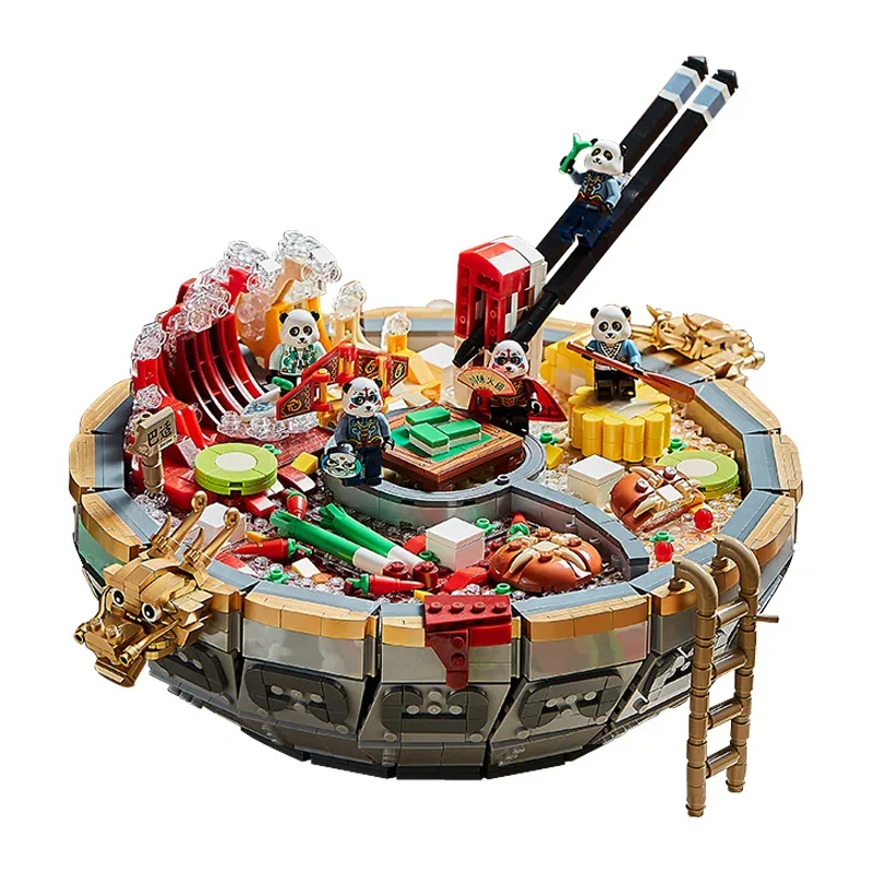 Creative-Loz-Hot-Pot-Building-Blocks-Sets-Style-City-Chinese-Delicious ...
