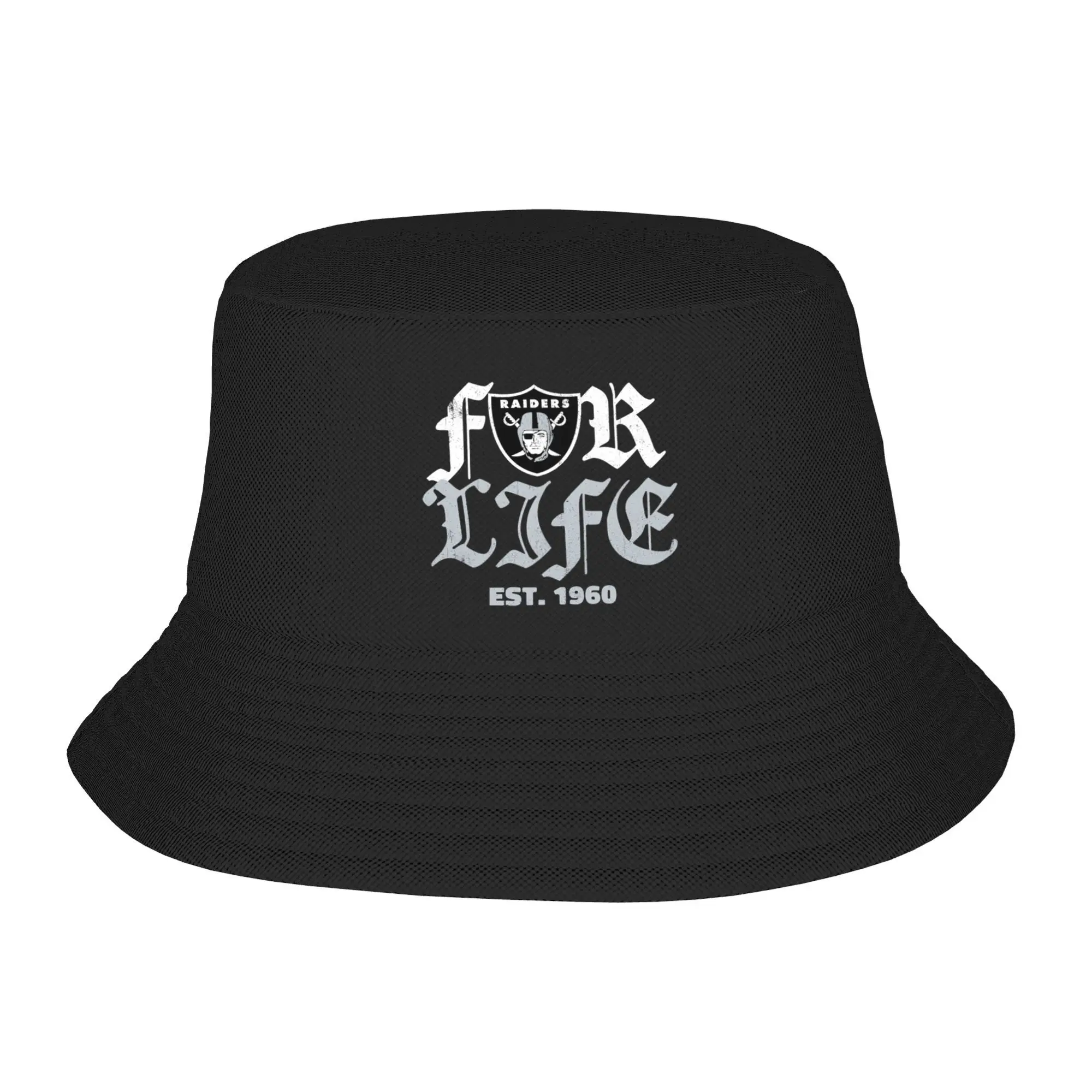 Raiders are for Life Bucket Hat Panama Bob Hats Outdoor Hip Hop Autumn ...