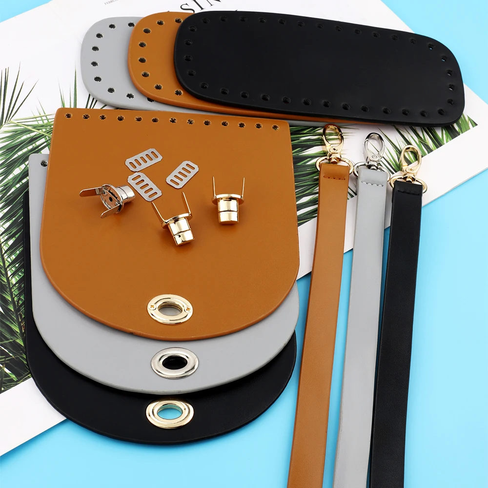 Handmade Bag Bottom Flap Cover Hardware for Bags DIY HandBag Shoulder ...