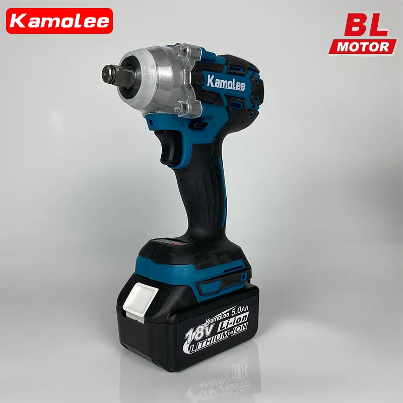 Kamolee 도구, 높은 토크 브러시리스 전기 임팩트 렌치, DTW285 A 타입, 520N.m, 1/2 인치, 1/4 인치 ...