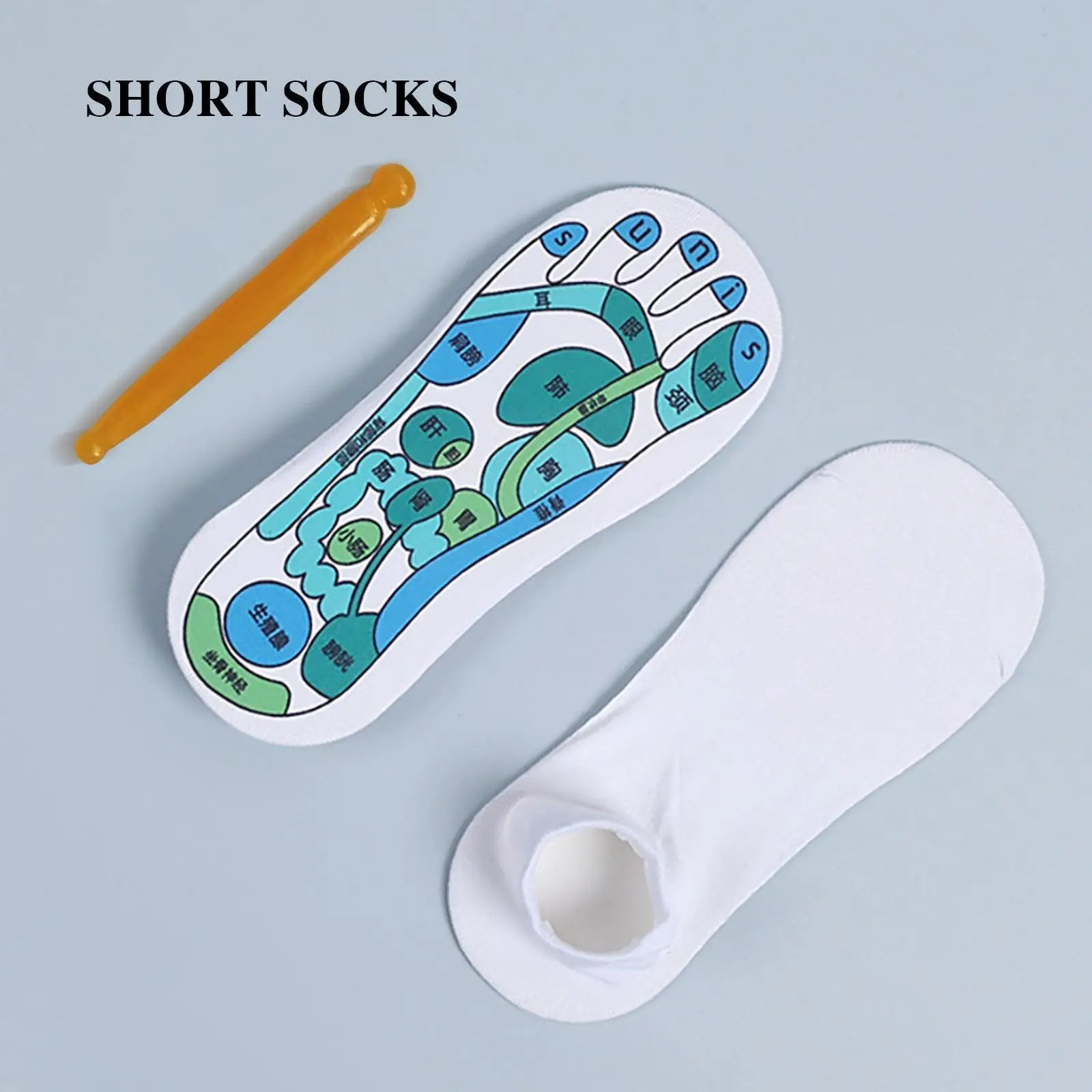 Acupressure Reflexology Socks Foot Massage Acupressure Socks Full Foot ...