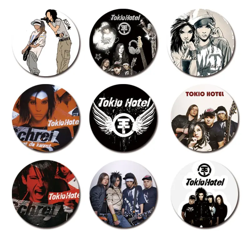 58mm-Tokio-Hotel-Pin-Brooch-For-Clothes-Hat-Bill-Tom-Kaulitz-Brooch ...