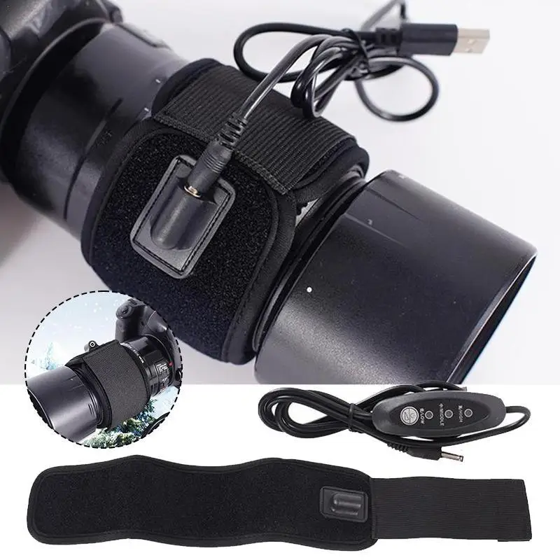 Camera-Lens-Heater-Heating-Defogging-Belt-Strip-Temperature-Control-USB ...