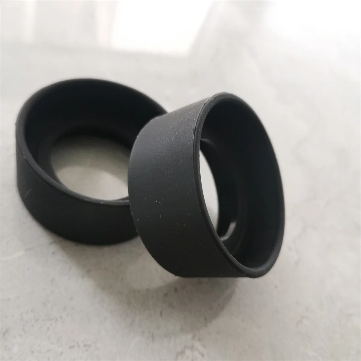 Pair of Foldable Rubber Eye Cups Inner Diameter 36mm Guards Eyecup for ...