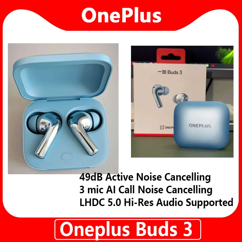 Original-OnePlus-Buds-3-Active-Wireless-Noise-Reduction-Bluetooth ...