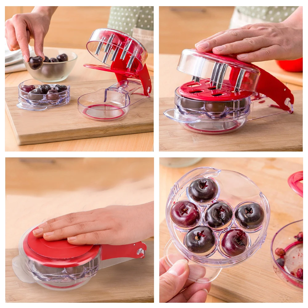 Cherry Pitter Tool For Sale Cherry Stoner, Kitchen Tools Aluminum Alloy ...
