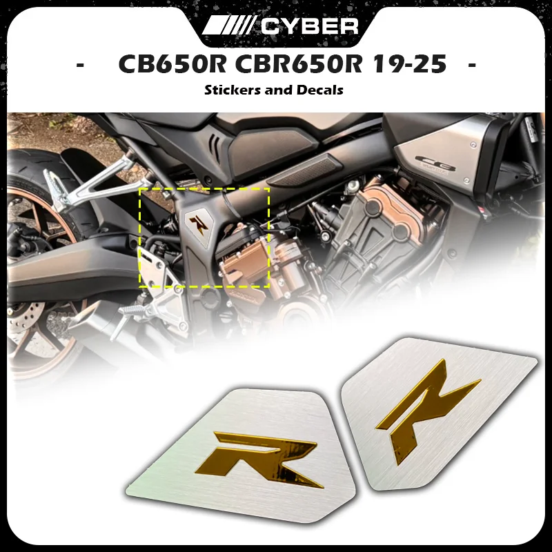 For Honda CB650R CBR650R 2019-2025 - Stainless Steel Frame Side Panels ...