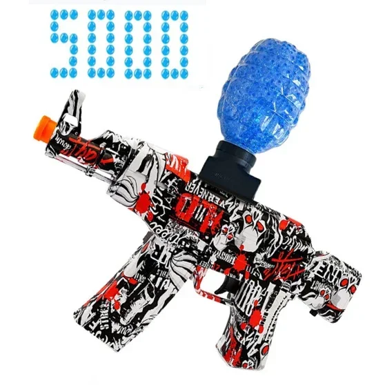 Electric-Burst-Pistol-Auto-Shooting-Gel-Water-Ball-Bullet-Ejection ...