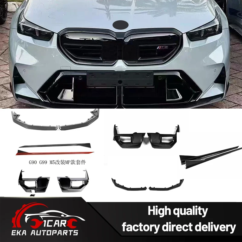 For Bmw 5 Series M5 Upgraded Mp Dry Carbon Body Kit G90 G99 M ...