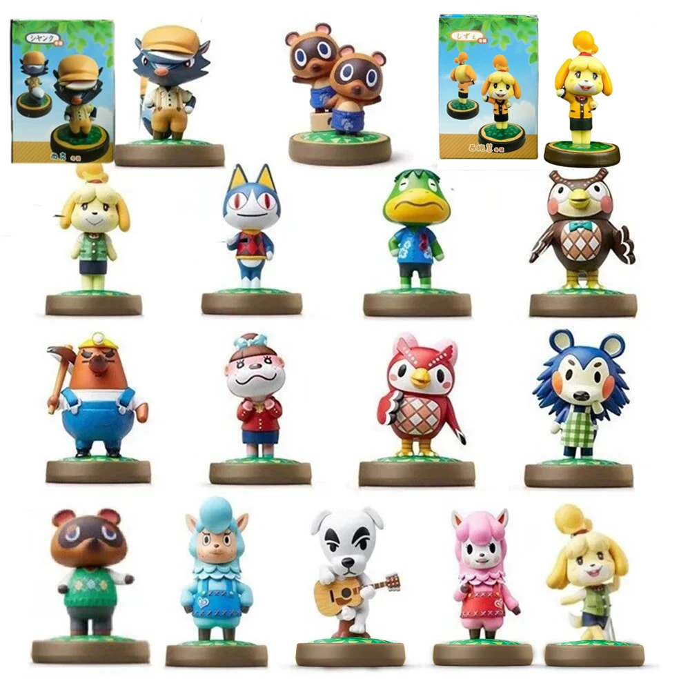 Animal-Crossing-Game-Family-Portrait-Isabelle-PVC-Action-Figures-Tom ...