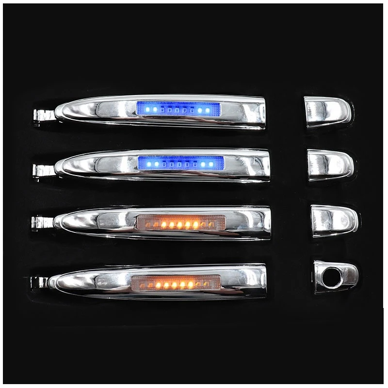 Exterior Led Door Handle Cover With Turn Signal Lights Fit For Prado ...
