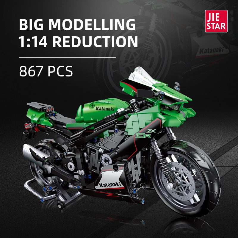 Ninja-Zx-10R-1-14-Proportion-Motorcycle-Building-Block-91023-867Pcs ...