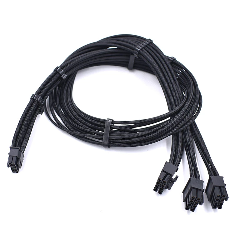 3*cpu 8 Pin To 16pin Male Pci-e 5.0 12vhpwr Rtx 3090ti Flexible ...