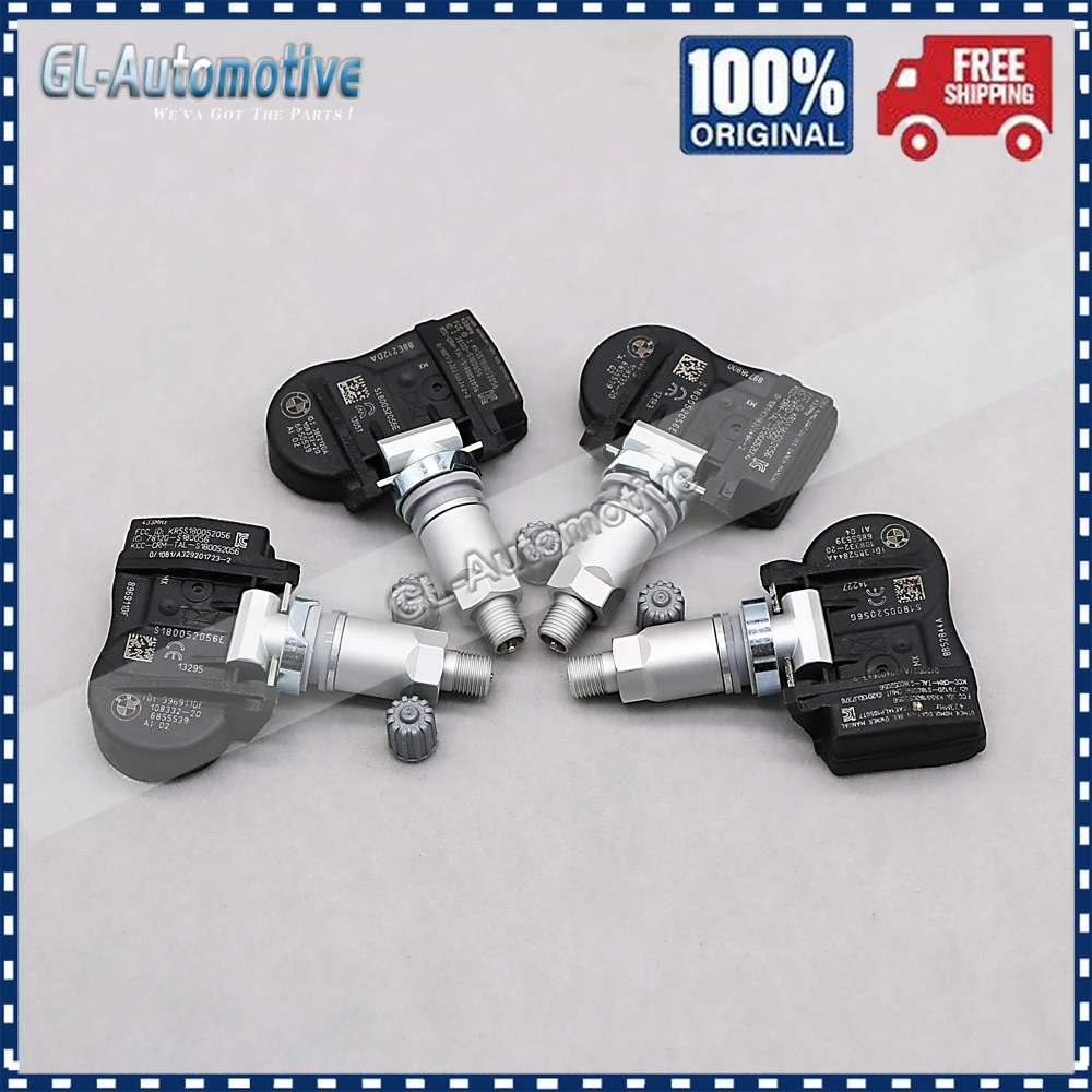 Set Of (4) Tpms 36106855539 Tire Pressure Sensor For Alpina B3 B4 Bmw ...
