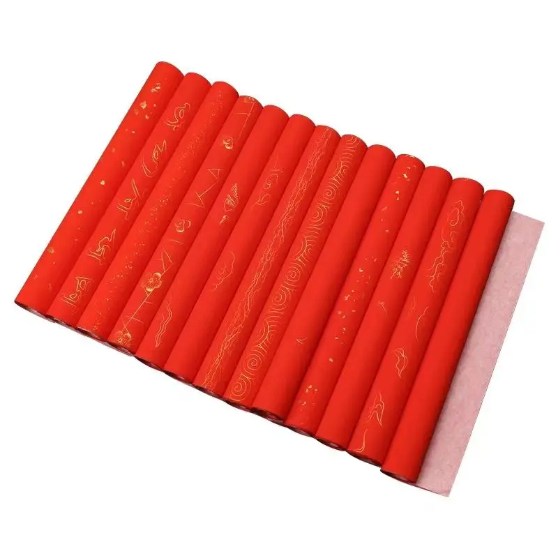 Chinese-Red-Rice-Paper-Decoupage-Spring-Festival-Couplets-Red-Rice ...