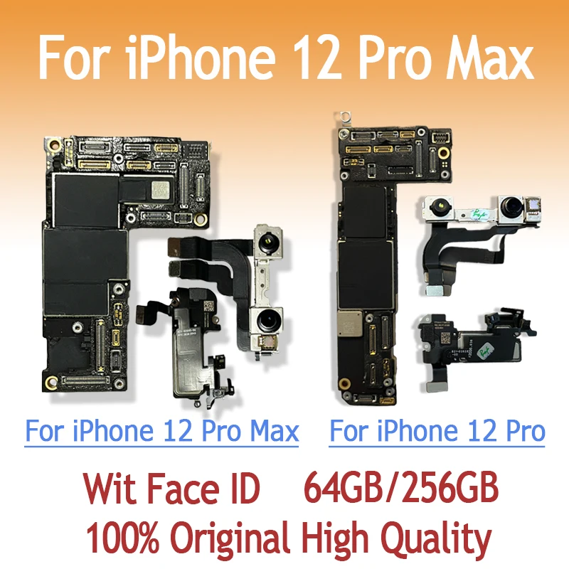 Iphone 12 Motherboard Face Id | Iphone Logic Board Motherboard - 64gb ...
