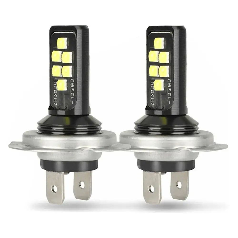 2Pcs-H7-H4-Led-Headlight-Car-Fog-Light-Bulbs-Auto-DRL-Lamps-High-Power ...