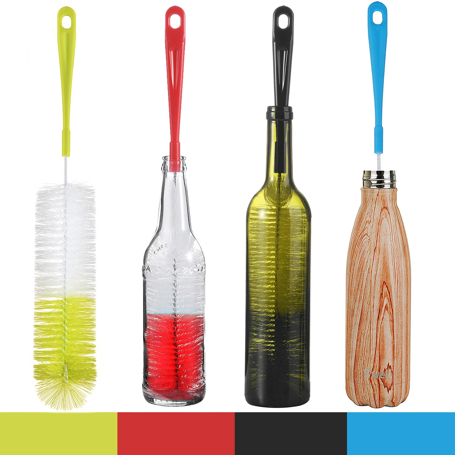 16-Long-Bottle-Brush-Cleaner-for-Washing-Wine-Beer-Sport-Well-Thermos ...