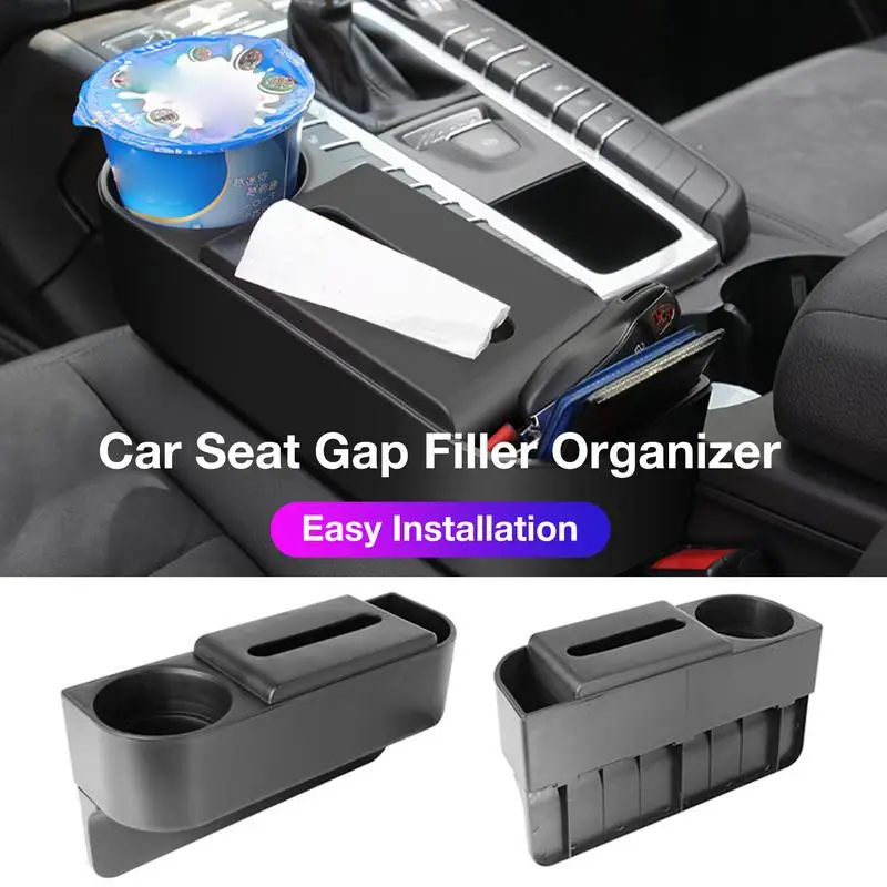 Car Seat Gap Filler Auto High Quality Seat Side Pocket Phone Holder ...