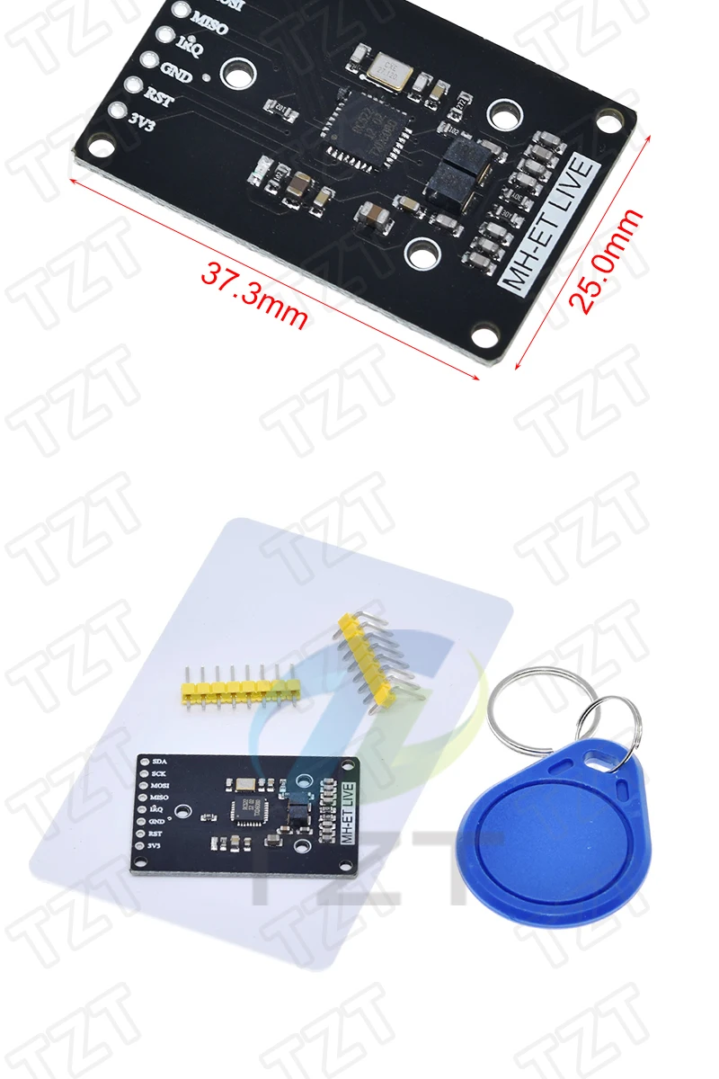 TZT RFID-модуль PN532 RC522 MFRC-522 RDM6300 Комплекты S50 13,56 МГц ...