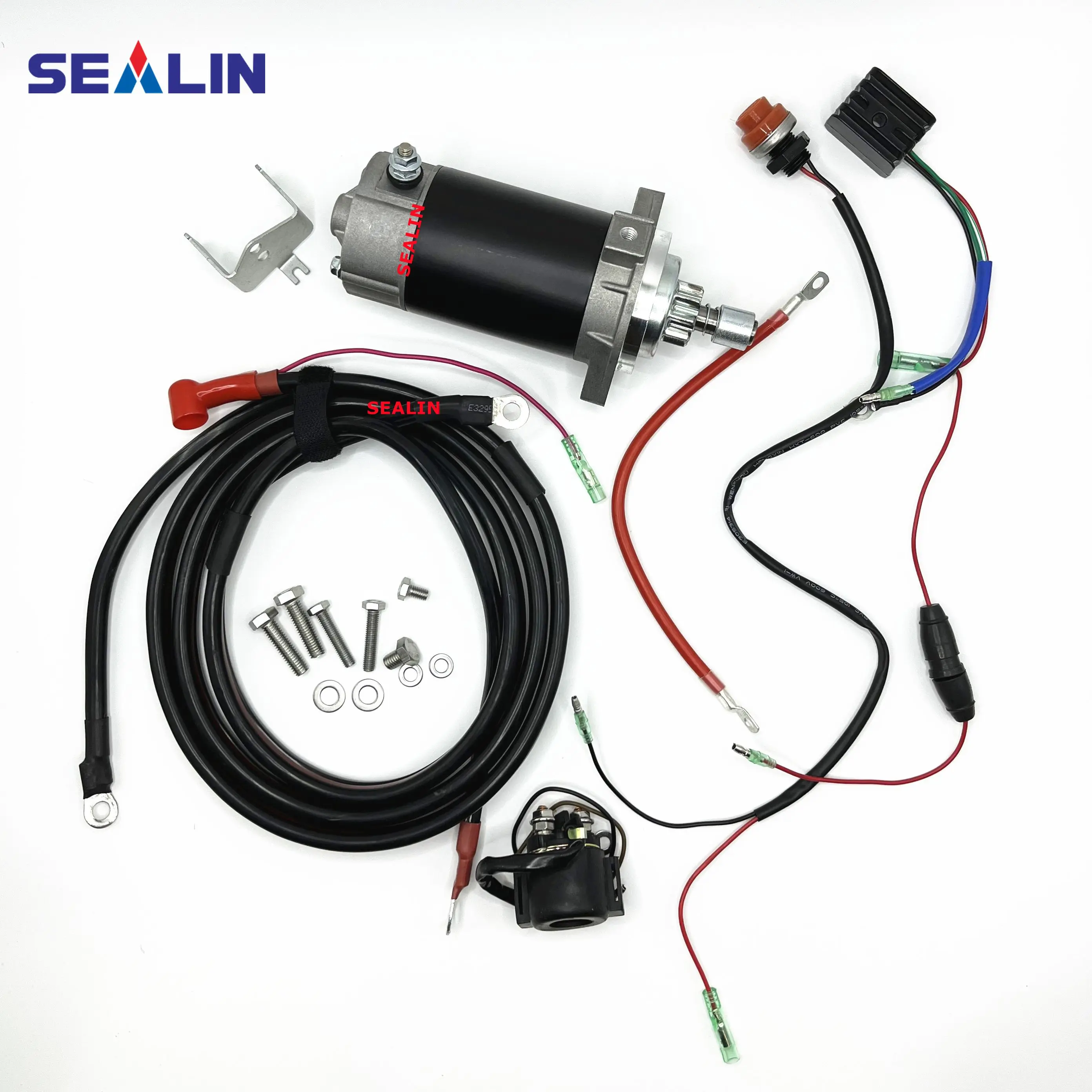 ELECTRIC START KIT FOR SUZUKI DT30 2 STROKE 30HP Outboard Motor Starter ...
