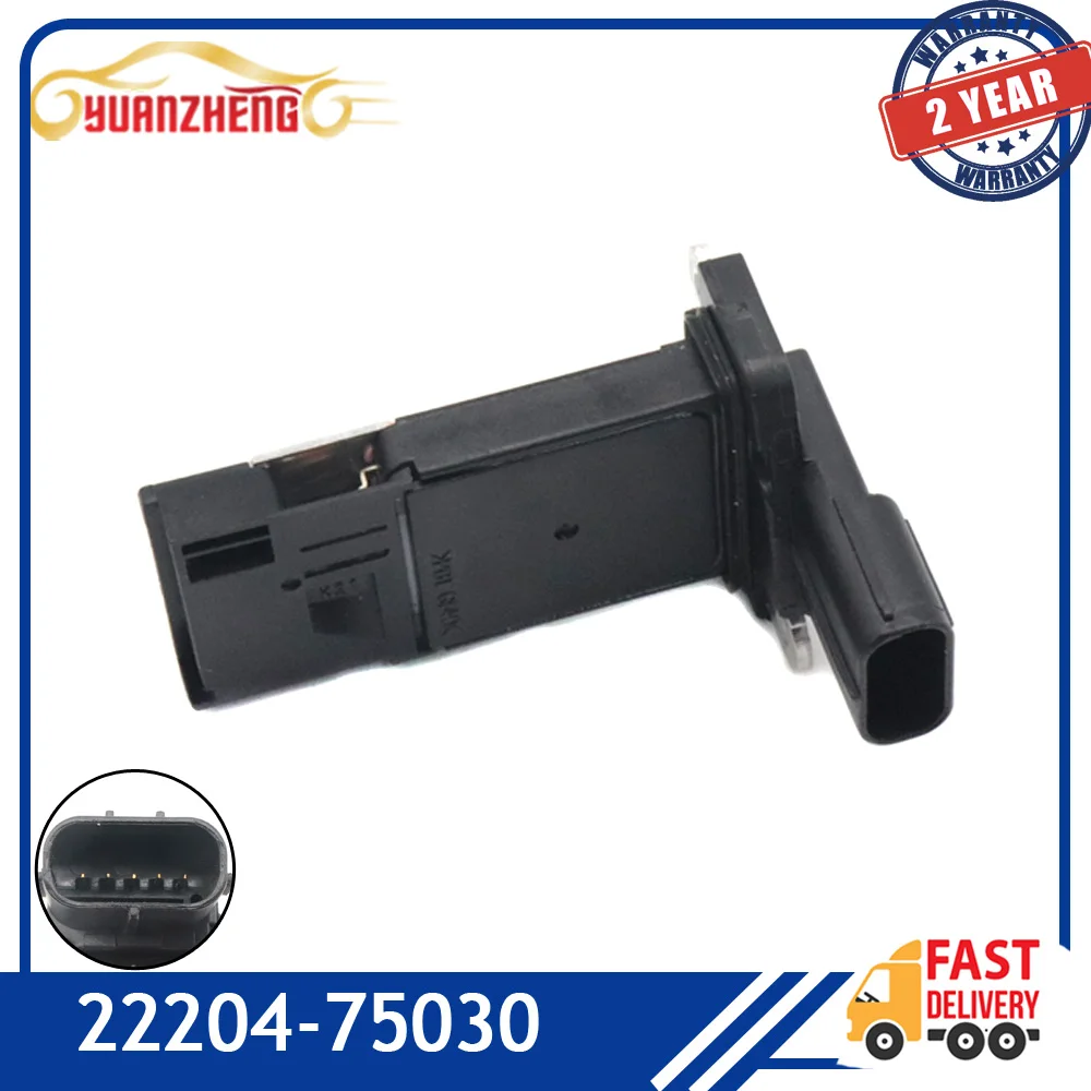 22204-75030-Car-MAF-MASS-AIR-FLOW-METER-SENSOR-22680-AA360-for-Toyota ...
