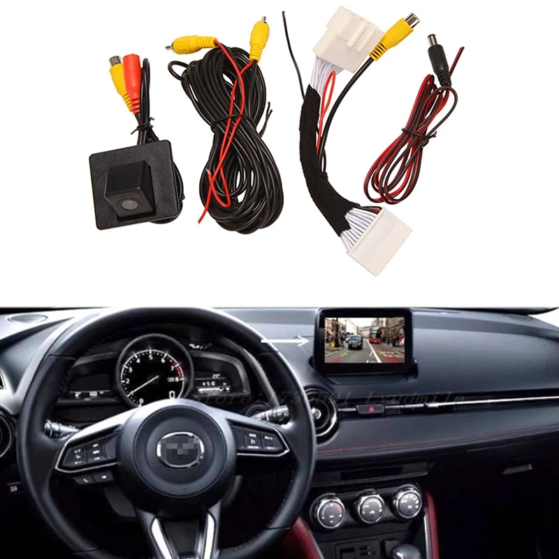 Car-Rearview-Reverse-Camera-Conversion-Cable-28-Pin-Adapter-Kit-For ...