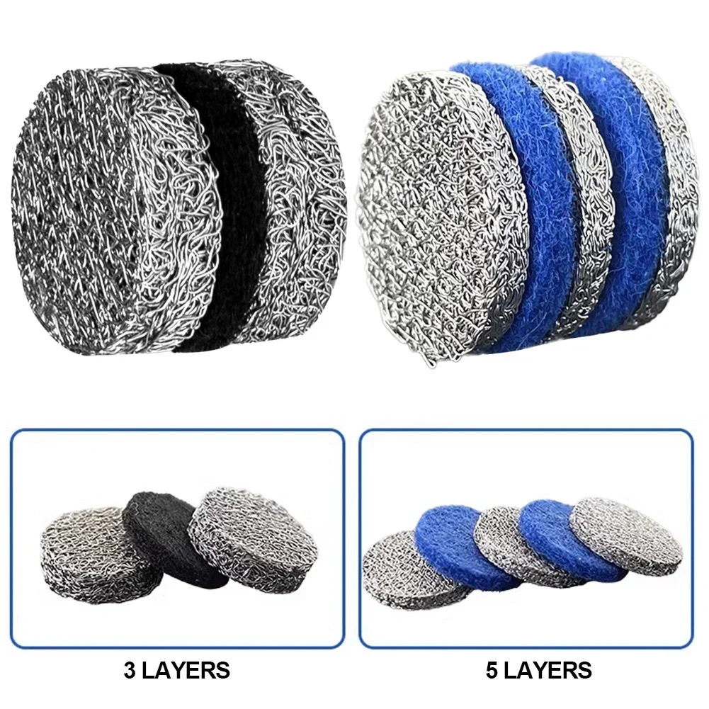 3-5-Layers-Foam-Cannon-Orifice-Nozzle-Tips-and-Foam-Maker-Mesh-Filter ...